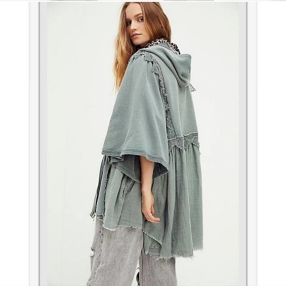 Free People | Jackets & Coats | Rare Free People Ruffle Jacket | Poshmark